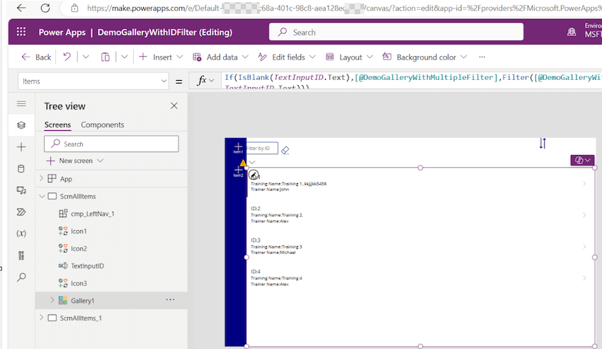 Powerapps Reusable Component For Left Or Top Navigation